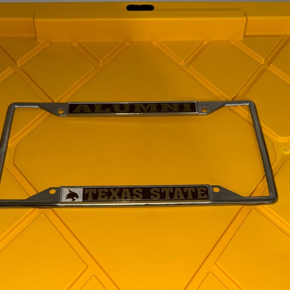 Other | Texas State Alumni License Plate Frame | Poshmark